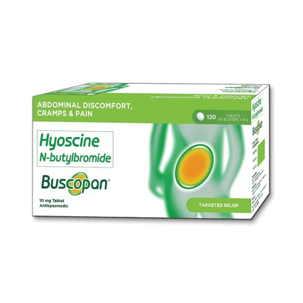 BUSCOPAN Hyoscine N-Butylbromide 10mg Tablet 1's price in the ...
